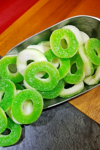 Halal Gummy - Sour Apple Rings – Bazar Al Haya